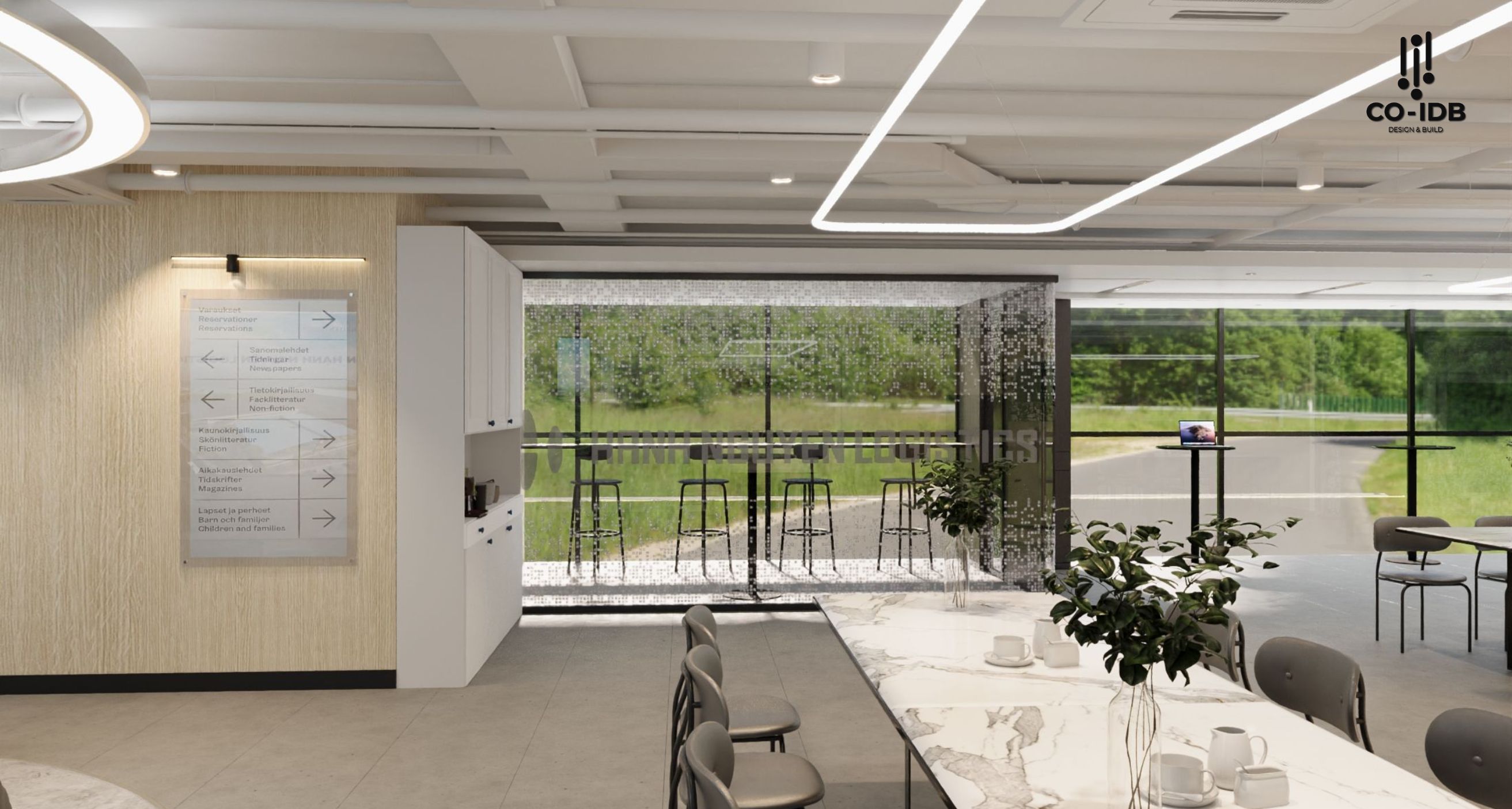 Metal Furniture in Modern Office Interior Design