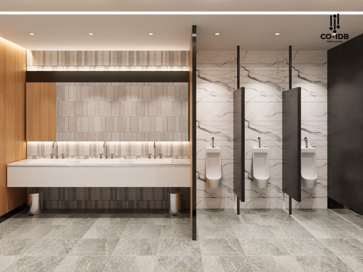 Grade A Office Restroom Design Standards: Luxury and Elegance